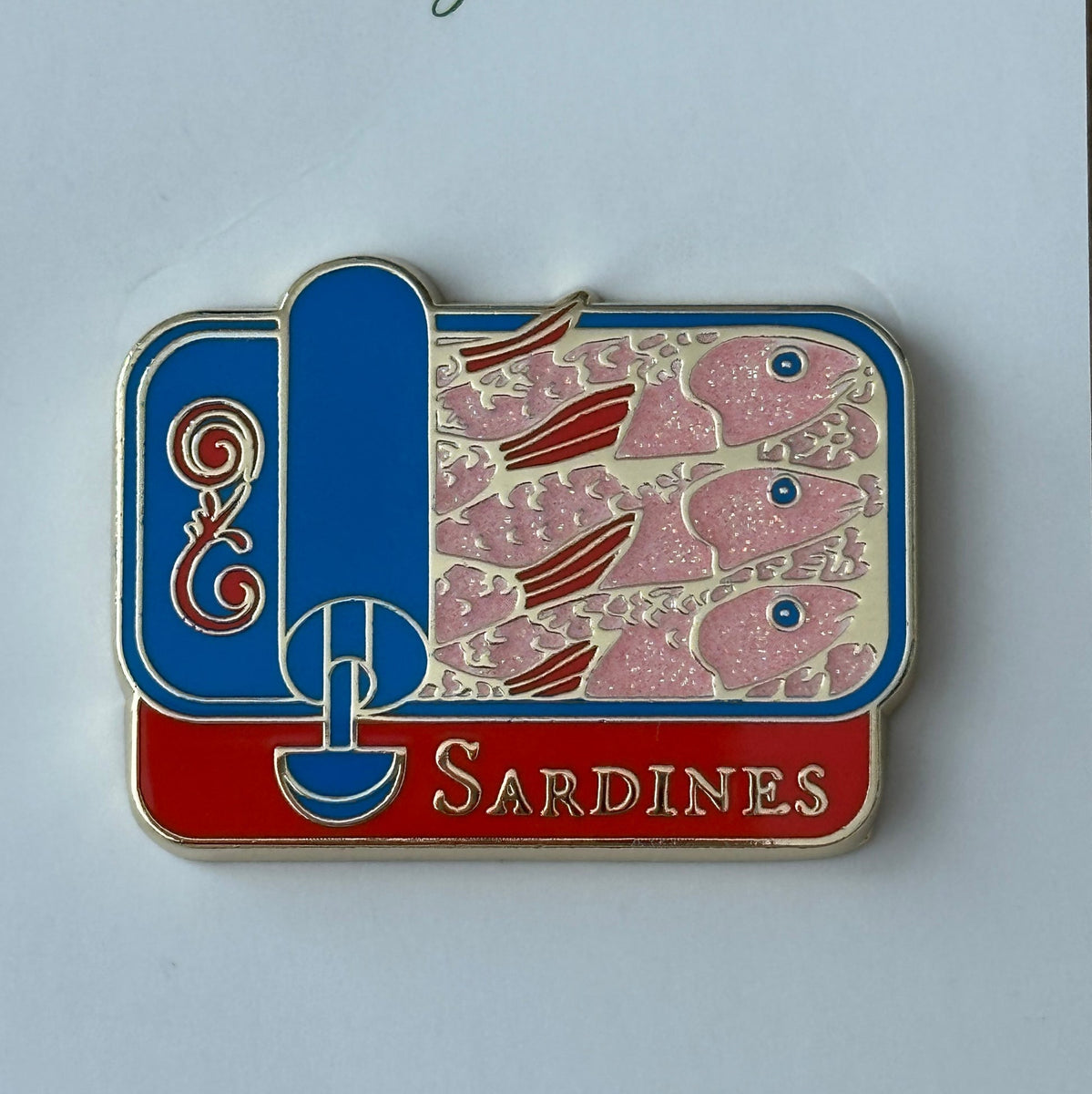 Red & Blue Sardine Can – Wallace & Company