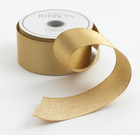 Metallic Gold Ribbon – Wallace & Company